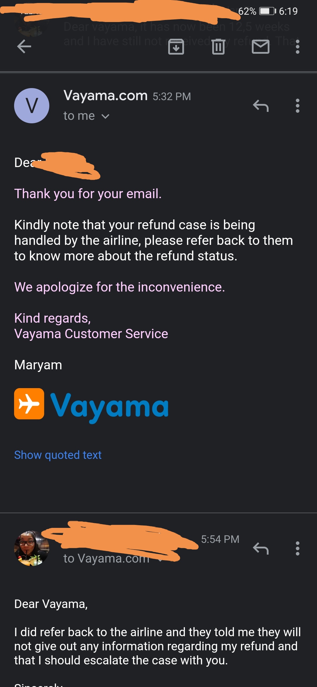 Vayama Reviews - 382 Reviews of Vayama.com | Sitejabber