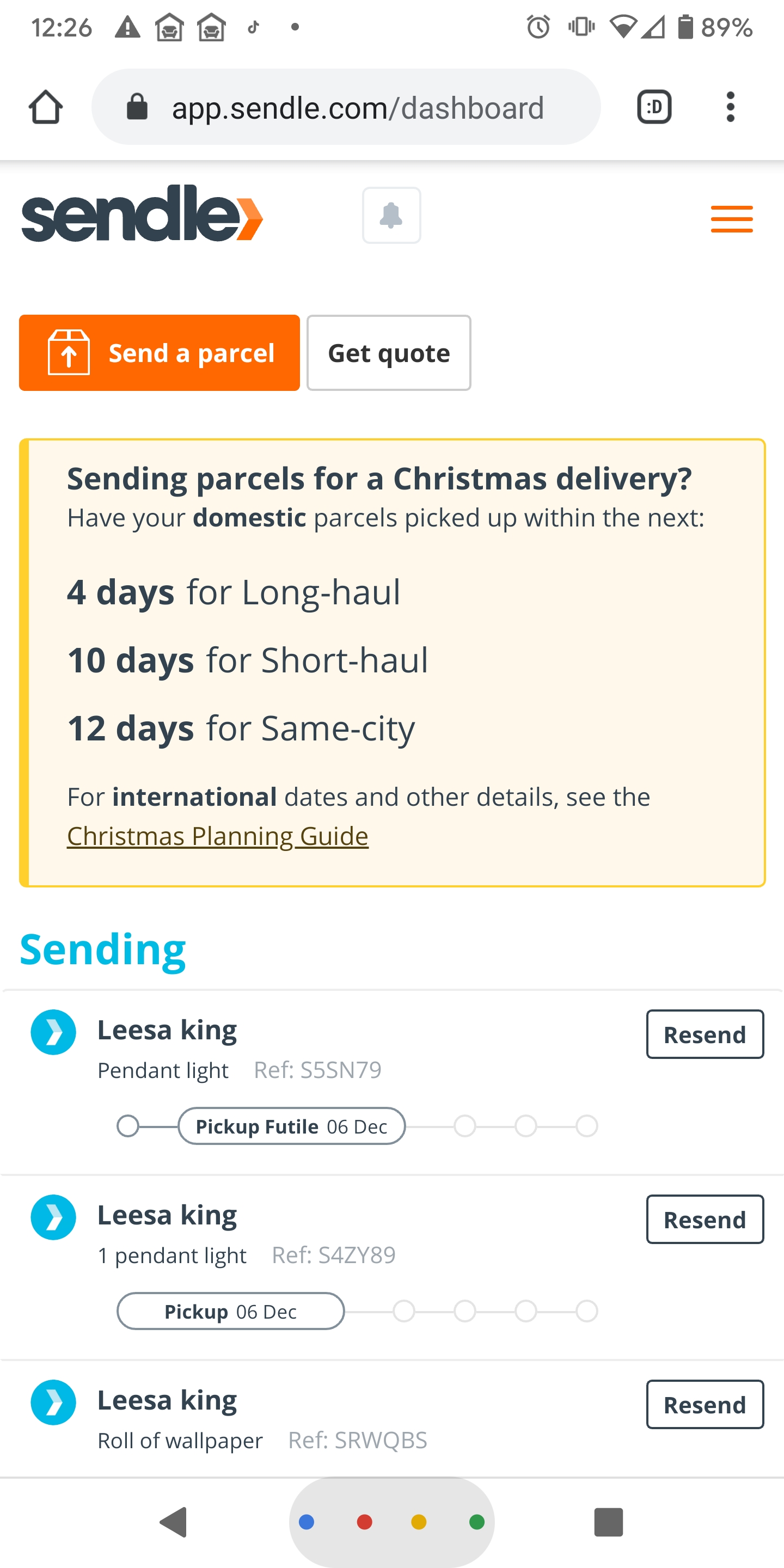 Sendle Reviews - 86 Reviews of Sendle.com | Sitejabber