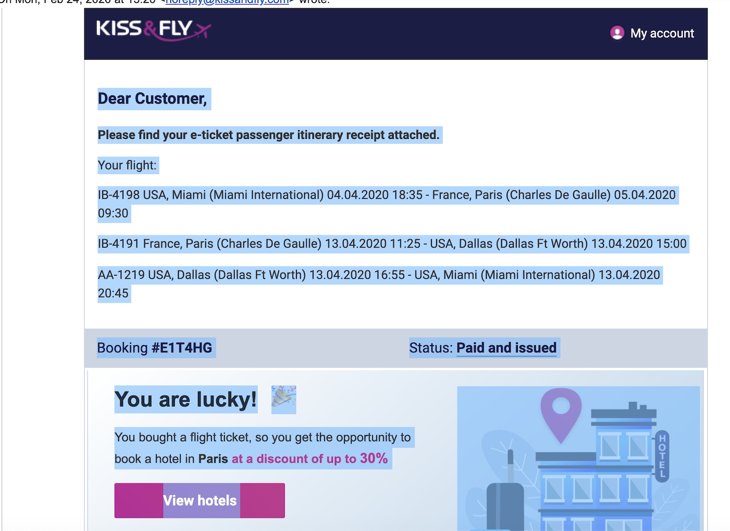 Kiss&Fly Reviews - 100 Reviews of Kissandfly.com | Sitejabber