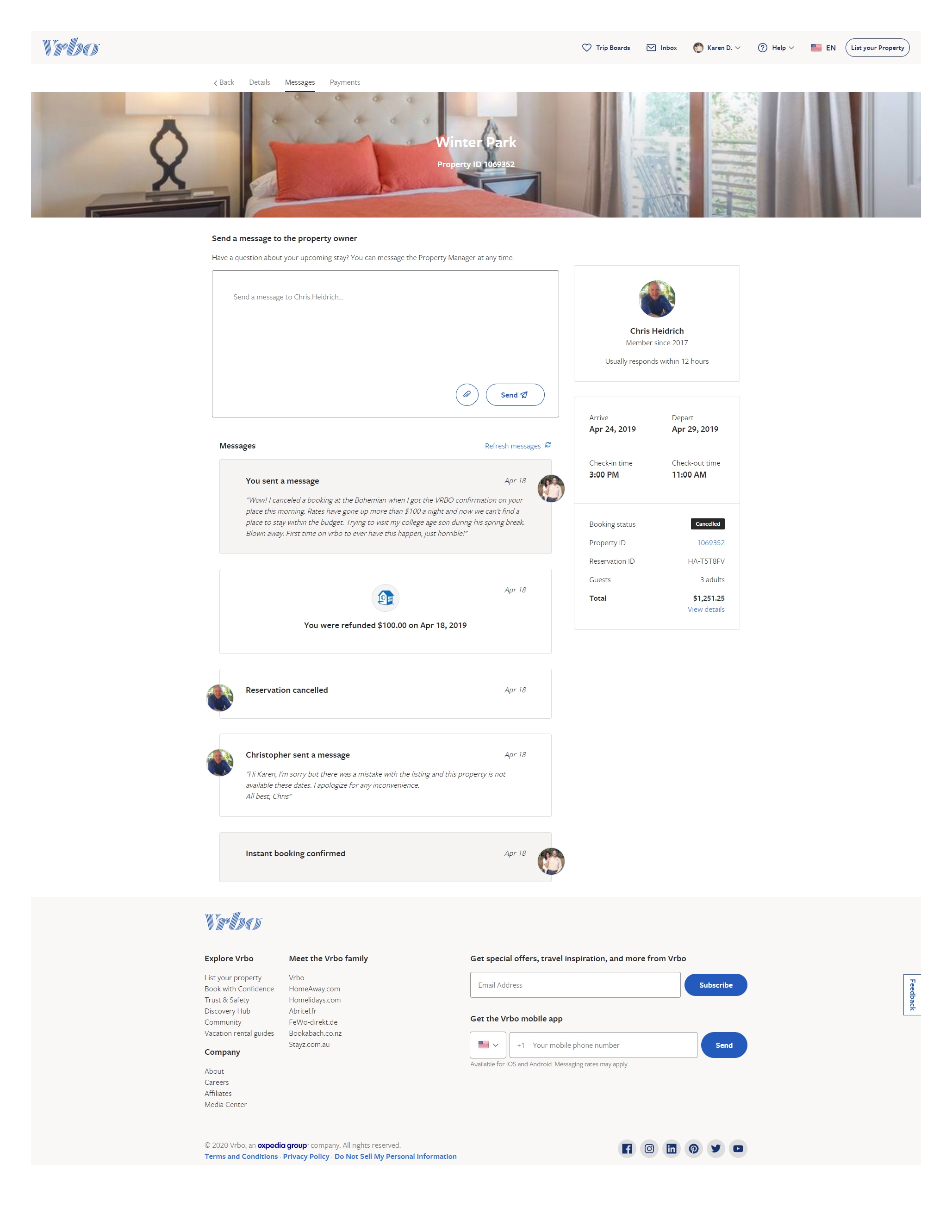 VRBO Reviews - 975 Reviews of Vrbo.com | Sitejabber