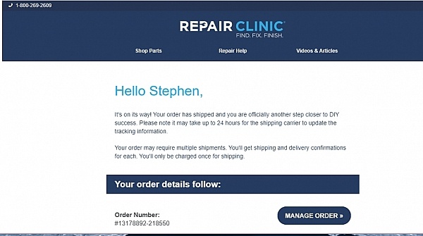 RepairClinic Reviews - 31 Reviews of Repairclinic.com | Sitejabber