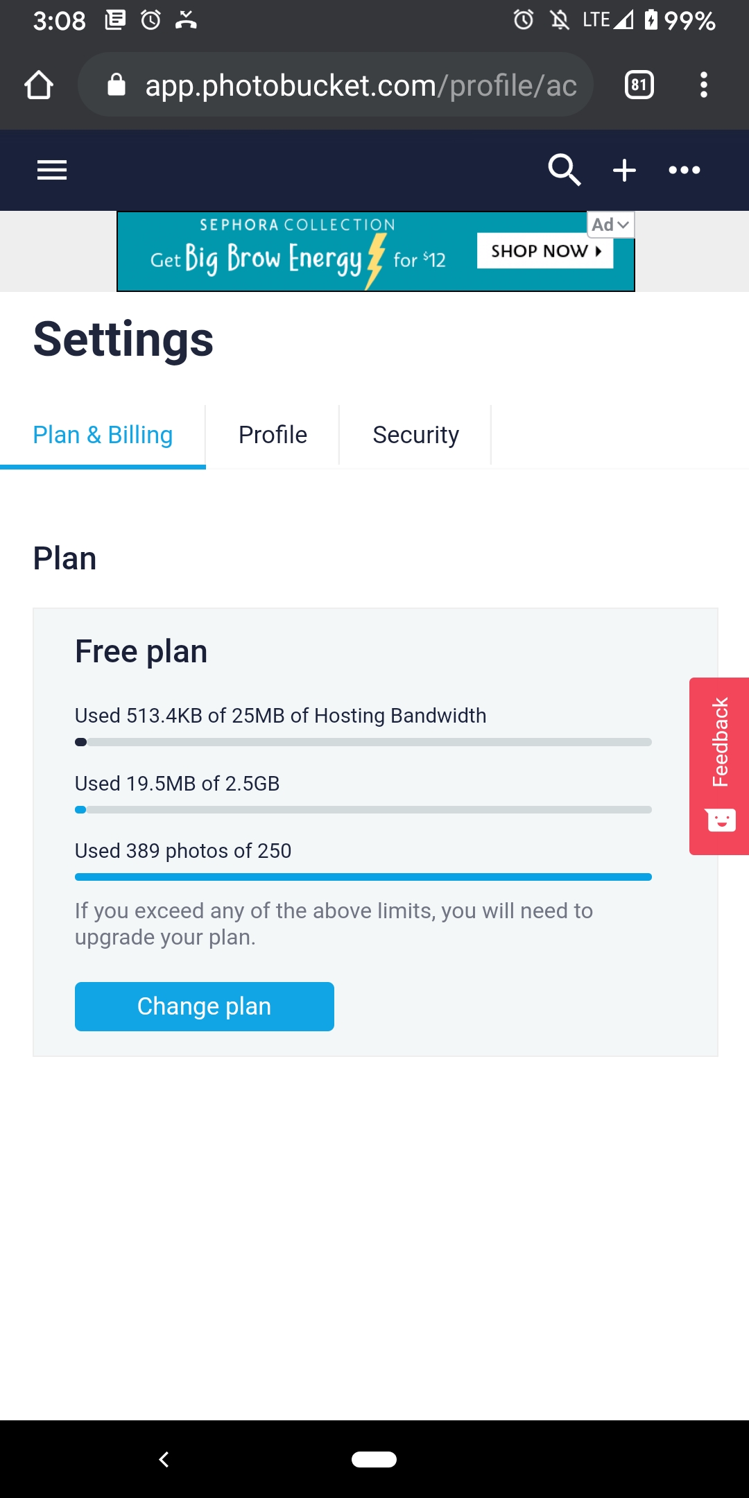Photobucket Reviews - 185 Reviews of Photobucket.com | Sitejabber