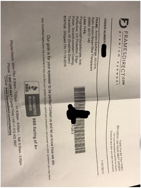 Frames Direct Reviews - 22 Reviews of Framesdirect.com | Sitejabber