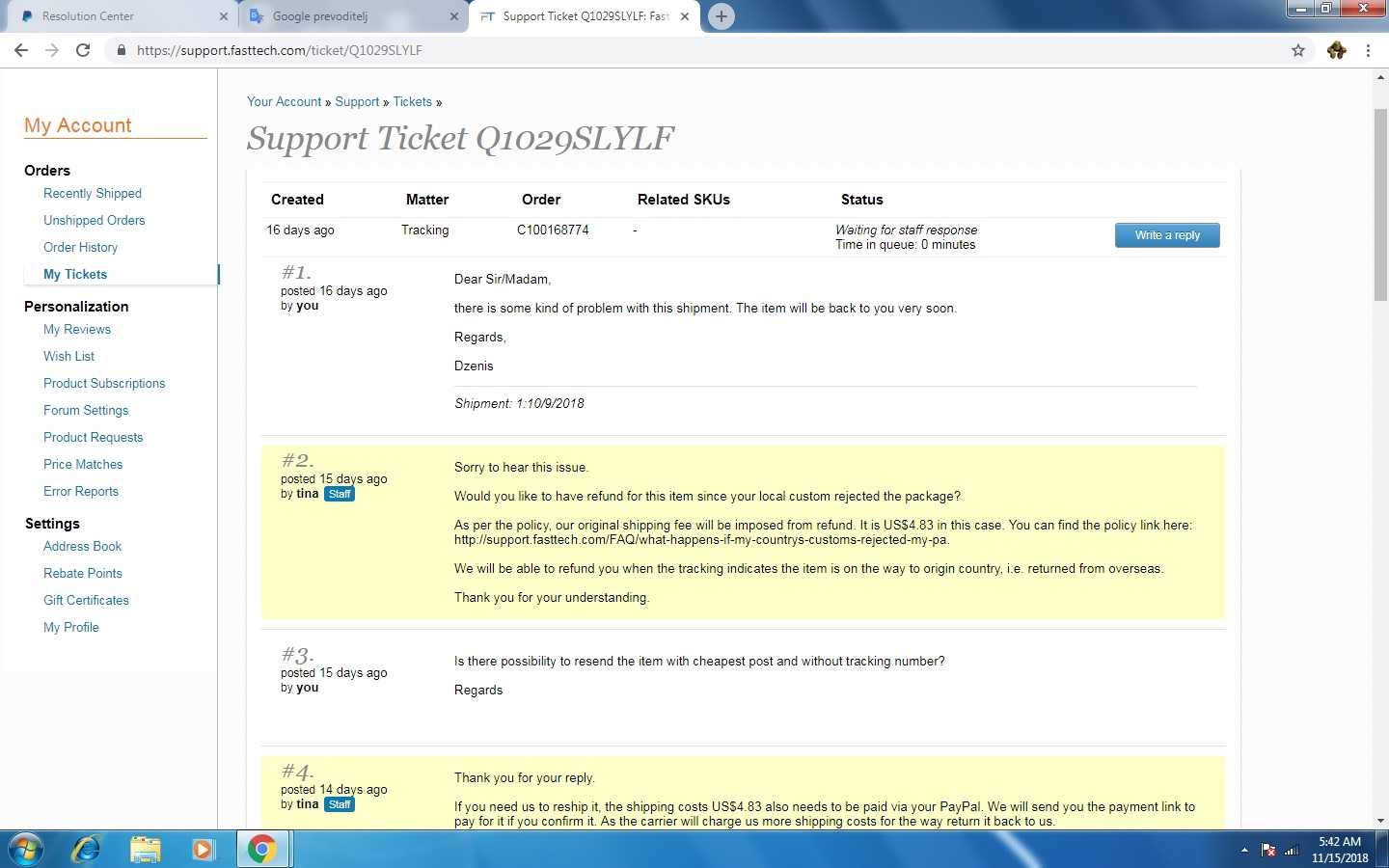 FastTech Reviews - 172 Reviews of Fasttech.com | Sitejabber