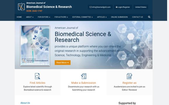 Biomedical Science And Research Journals Reviews - 4 Reviews of ...