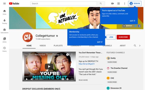 CollegeHumor Reviews - 6 Reviews of Collegehumor.com | Sitejabber