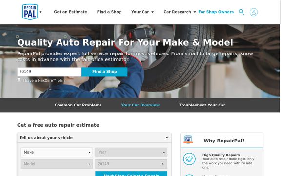 RepairPal Reviews - 45 Reviews of Repairpal.com | Sitejabber