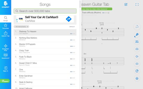 Songsterr Reviews - 5 Reviews of Songsterr.com | Sitejabber
